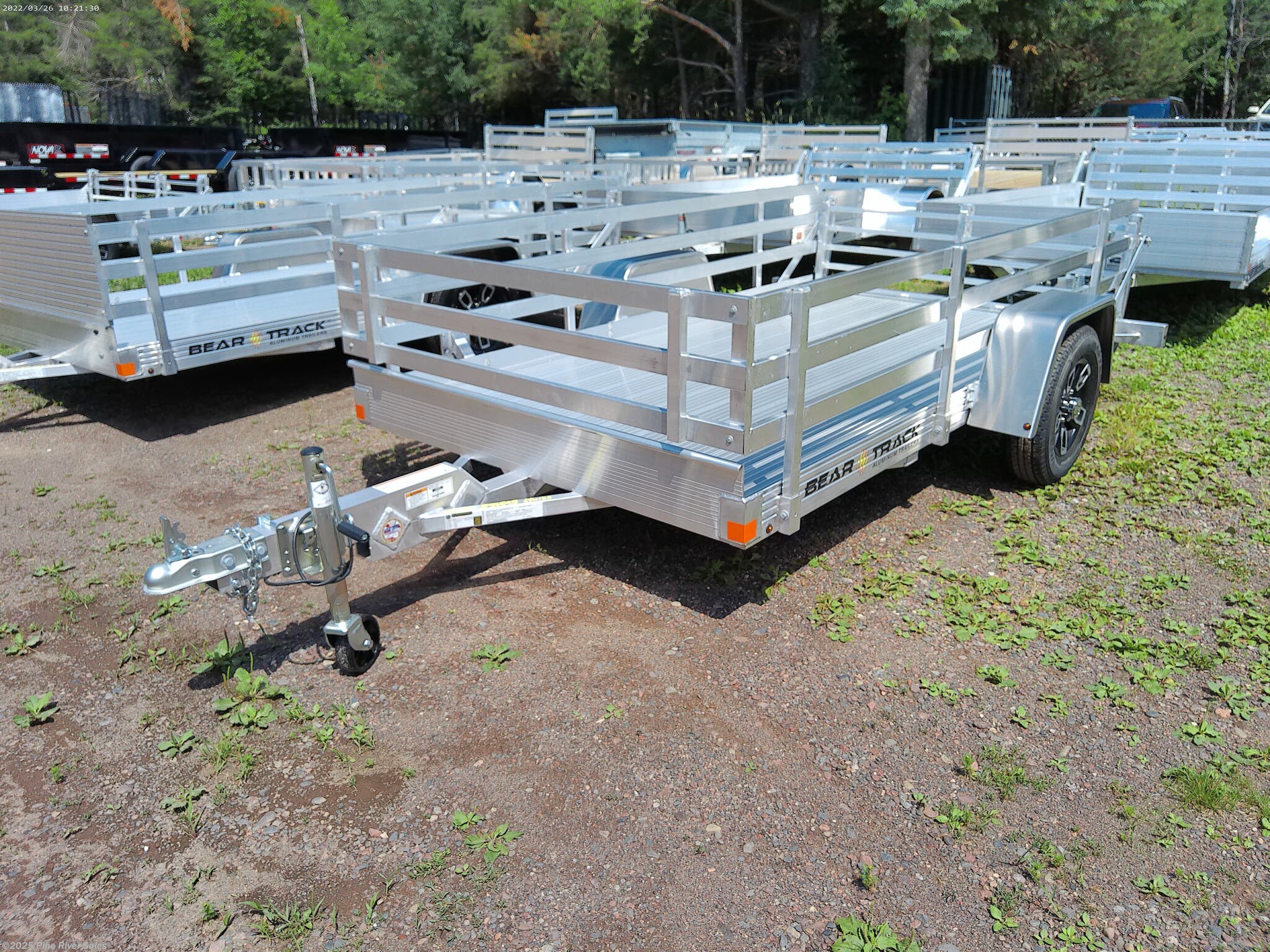 2023 Bear Track 65" x 120" Aluminum Utility Trailer