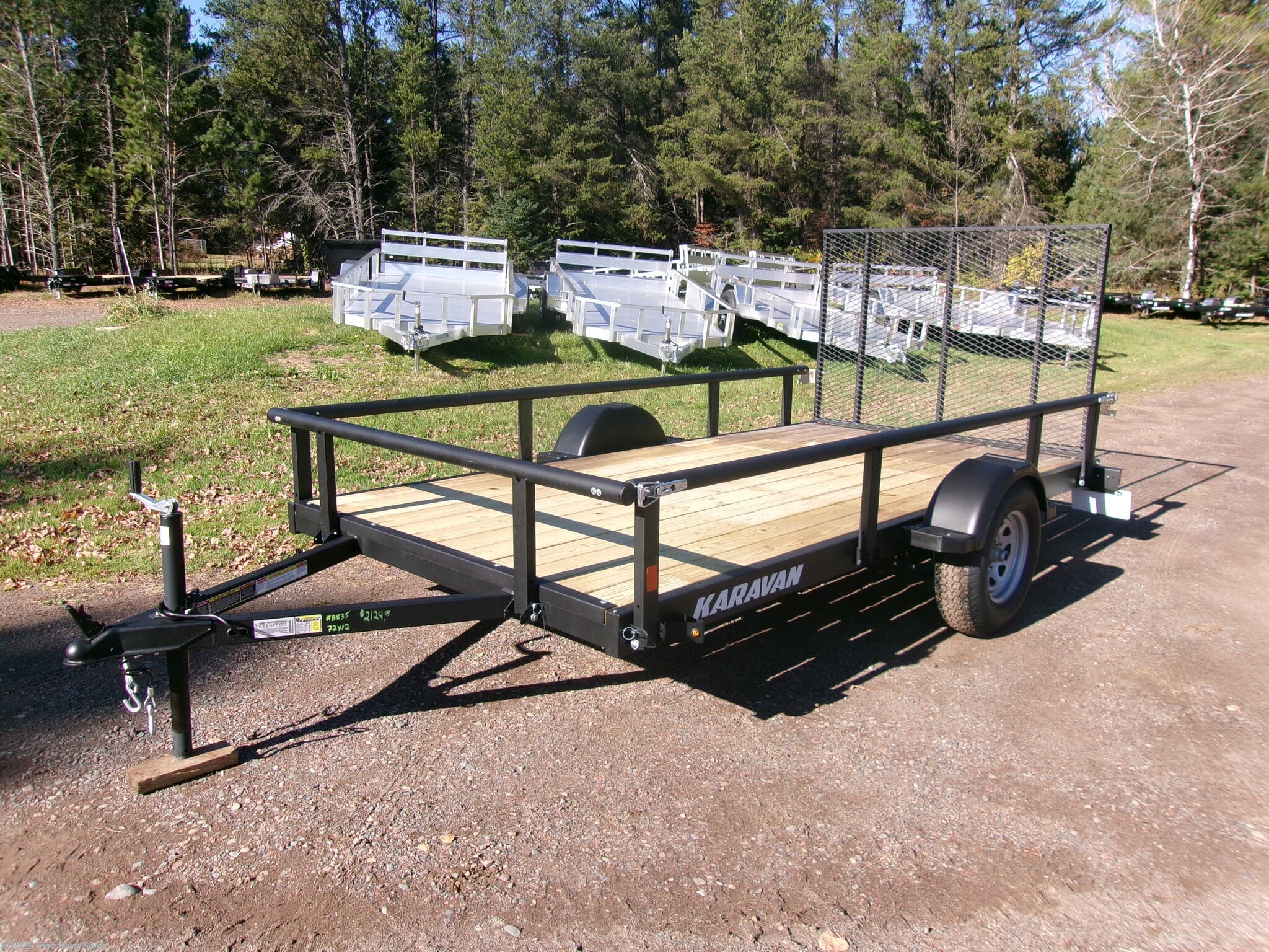 2026 Karavan Utility Trailer 72'x12 Karavan 3k Steel