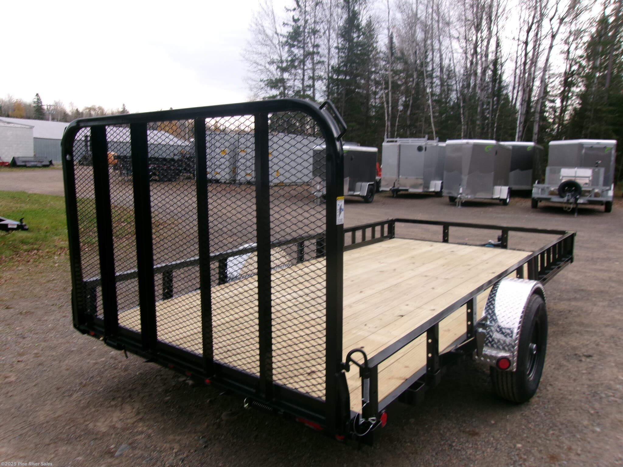 2026 PJ Trailers 83" x 14 (U8) 4995# Single Axle Utility Trailer