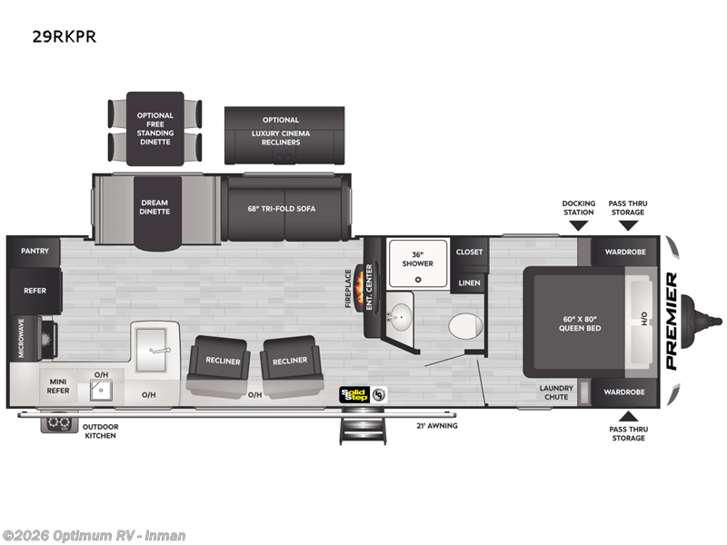 2023 Keystone Premier Ultra Lite 29RKPR RV for Sale in Inman, SC 29349 ...