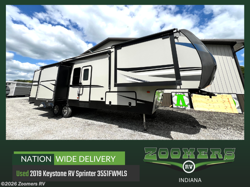 2019 Keystone Sprinter 3551FWMLS RV for Sale in Wabash, IN 46992 | 8482 ...