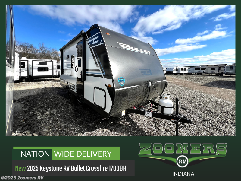 2025 Keystone Bullet Crossfire 1700BH RV for Sale in Wabash, IN 46992 ...