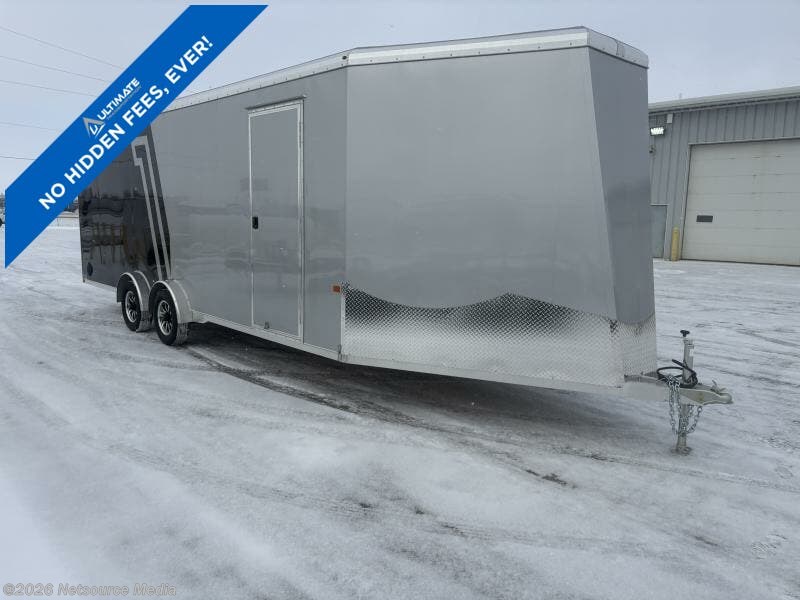 7x27 Snowmobile Trailer for sale | New Neo Trailers 7.5'X27 Enclosed ...