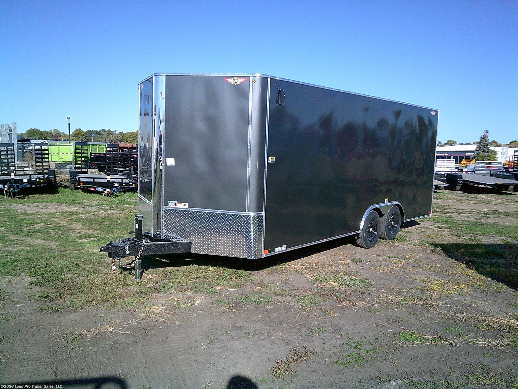 2024 H&H 8.5X20 Extra Tall Enclosed Cargo Trailer