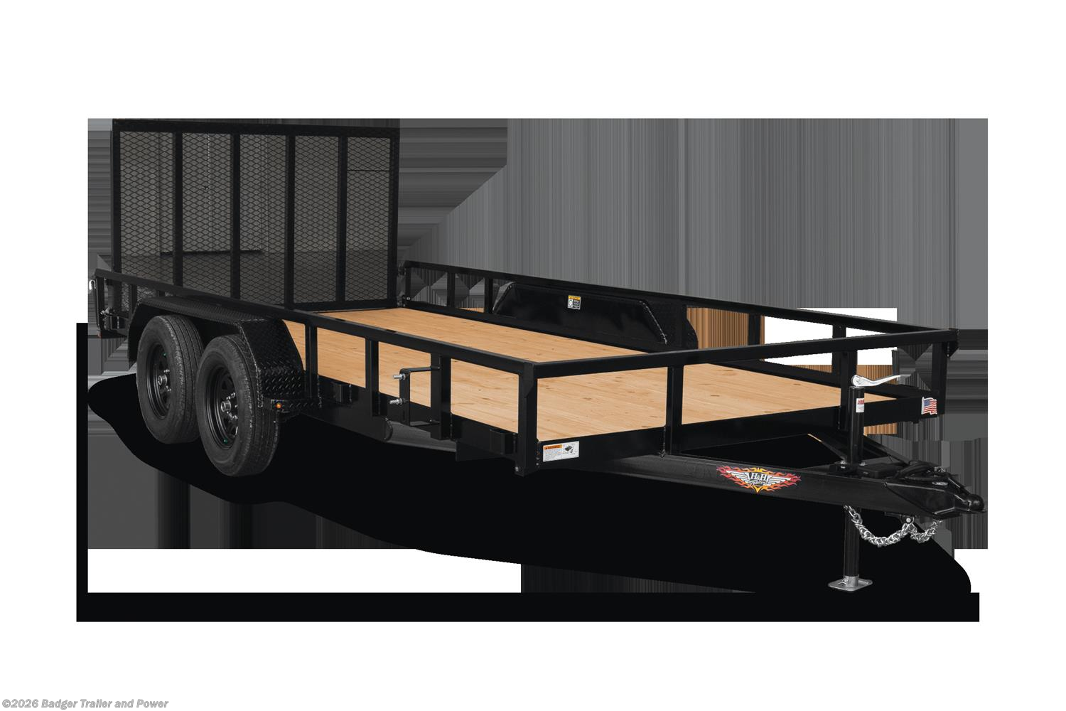 2026 H&H H8220TRS-070 82 X 20 STEEL TANDEM UTILITY TRAILER 7K