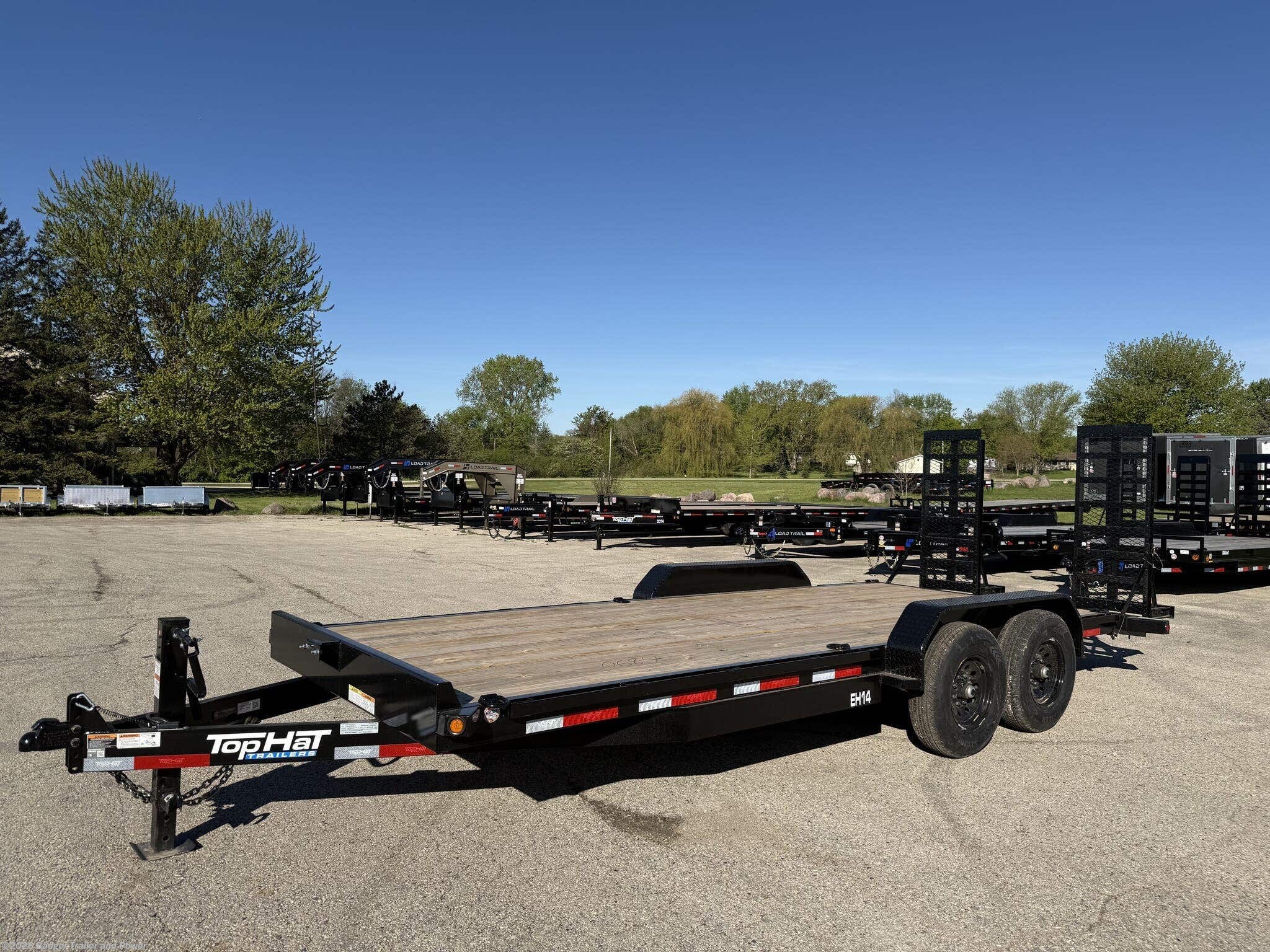 2026 Top Hat Car Hauler 83 X 20 14000# EQUIPMENT TRAILER