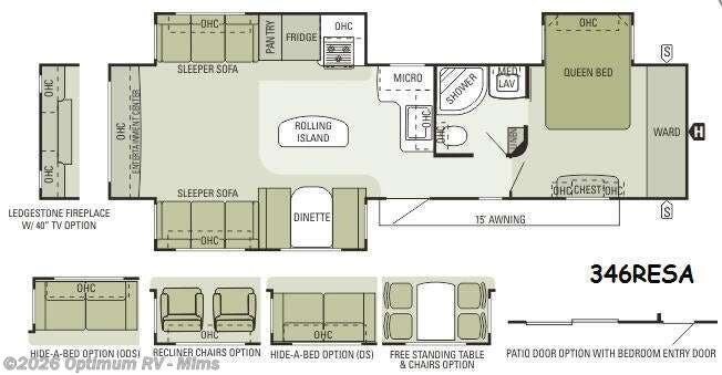 2015 Starcraft Autumn Ridge 346RESA RV for Sale in Mims, FL 32754 ...