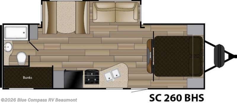 2016 Cruiser RV Shadow Cruiser S-260BHS RV for Sale in Vidor, TX 77662 ...