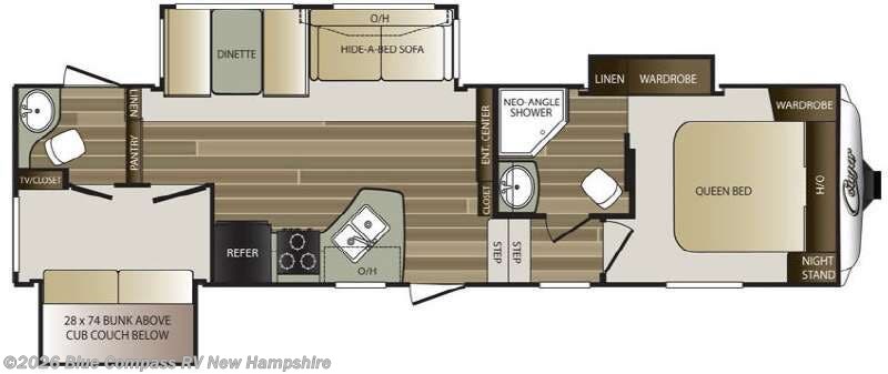2015 Keystone Cougar 301SAB RV for Sale in Epsom, NH 03234 | UT940339 ...