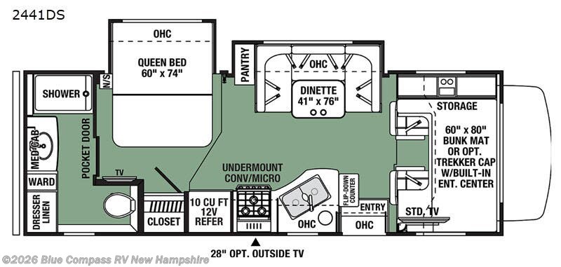 2020 Forest River Forester 2441DS Ford RV for Sale in Epsom, NH 03234 ...