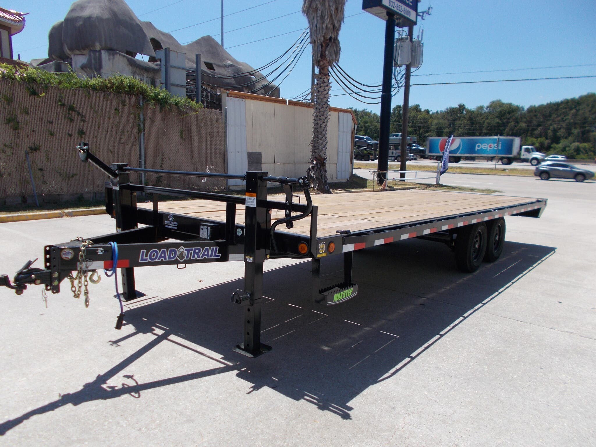 2024 Load Trail Deck Over w/Channel Frame 102"x24' Deck-Over Bumper ...