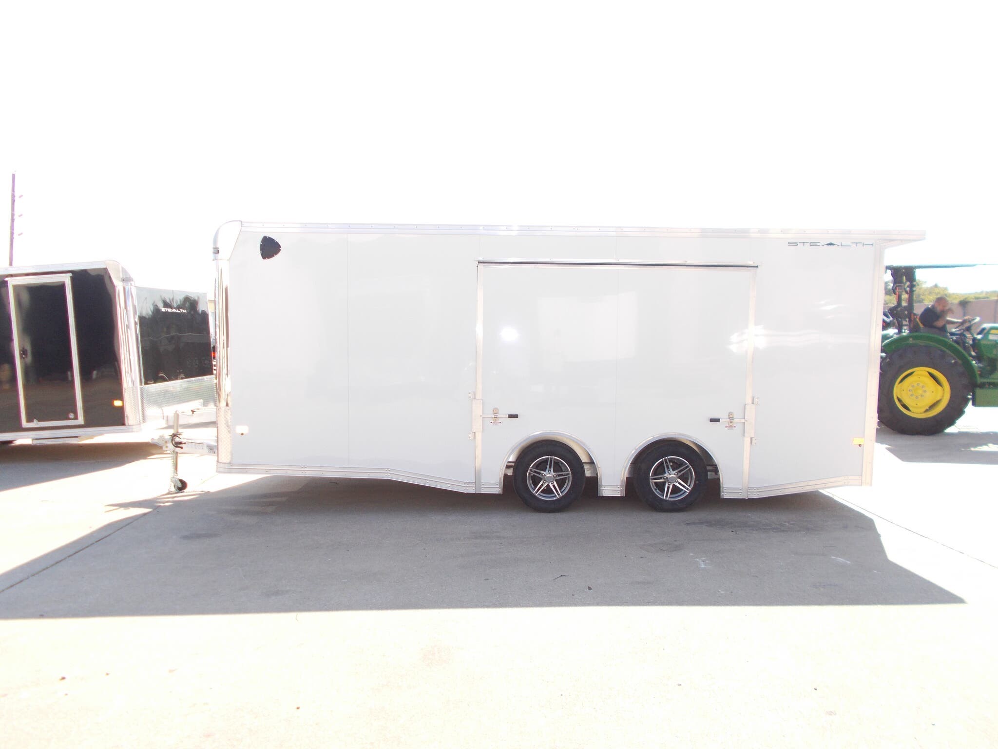 2024 Stealth 8.5X20 Aluminum Enclosed Car Trailer 7K GVWR