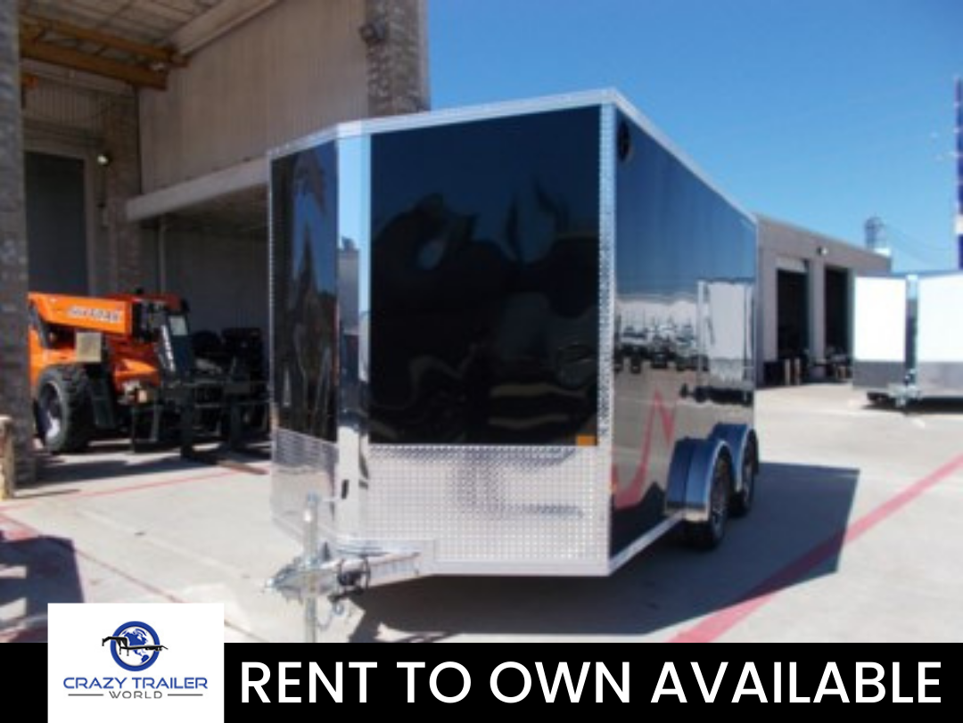 2024 Stealth 7.5X14 Aluminum Enclosed Cargo Trailer UTV Packge