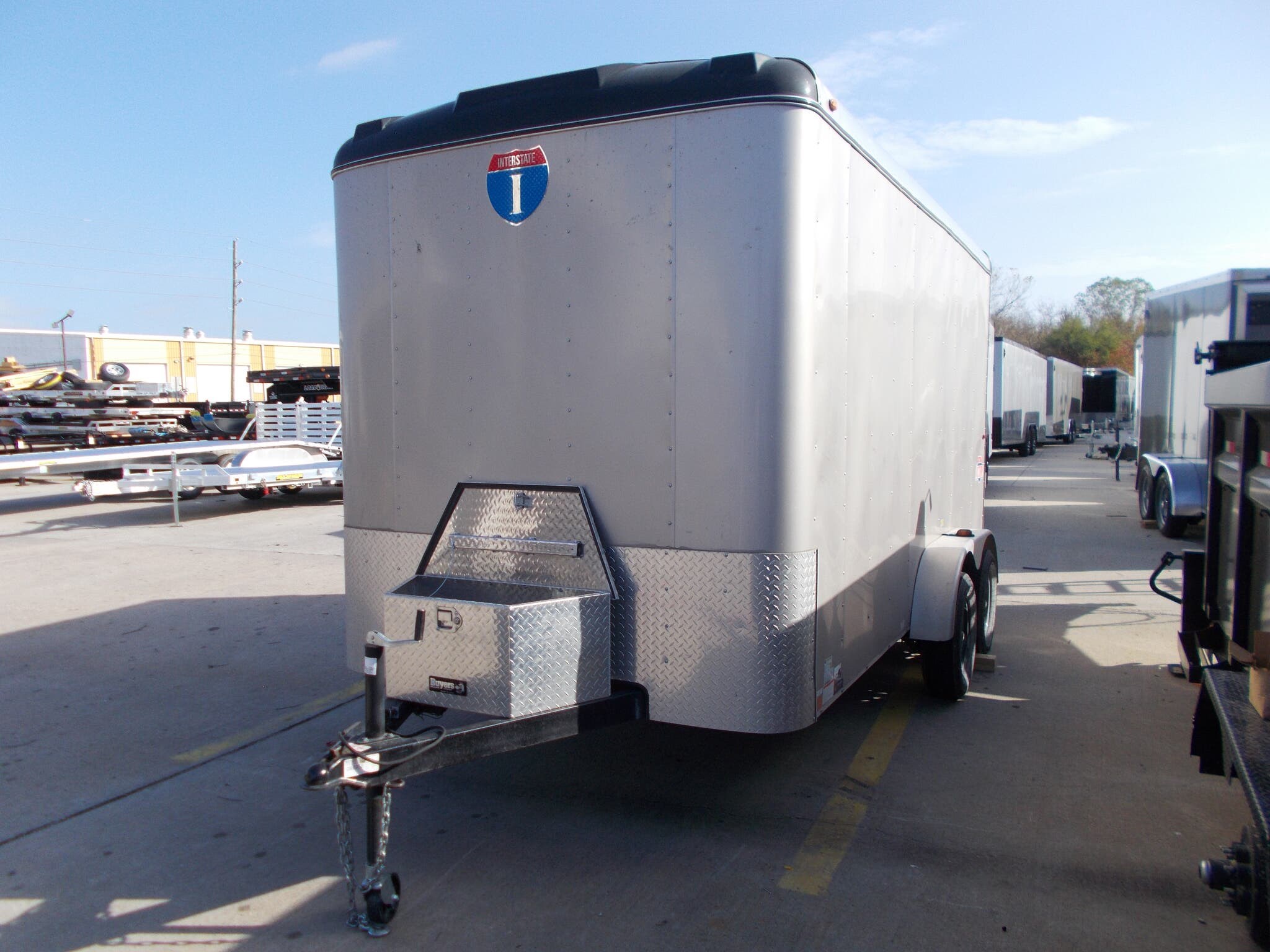 2023 Interstate Trailers Interstate 7x14 Tandem 3.5k Axle Ramp Door