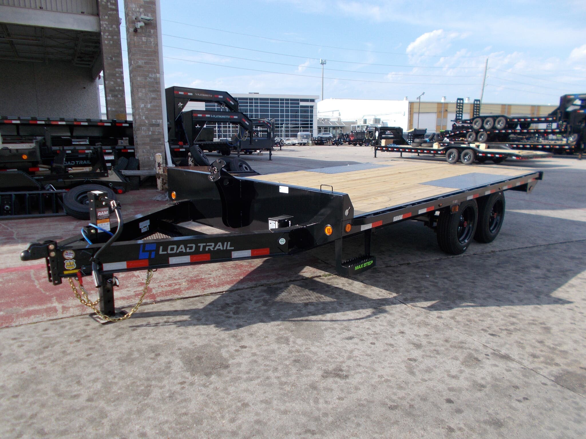 2024 Load Trail PS 102" x 16' Tandem Standard Pintle Hook Trailer