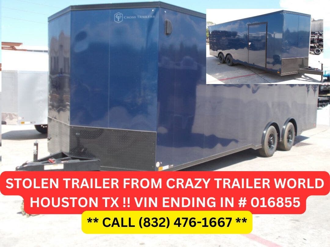 2025 Cross Trailers 8.5X24 Extra Tall Enclosed Cargo Trailer 9990 GVWR