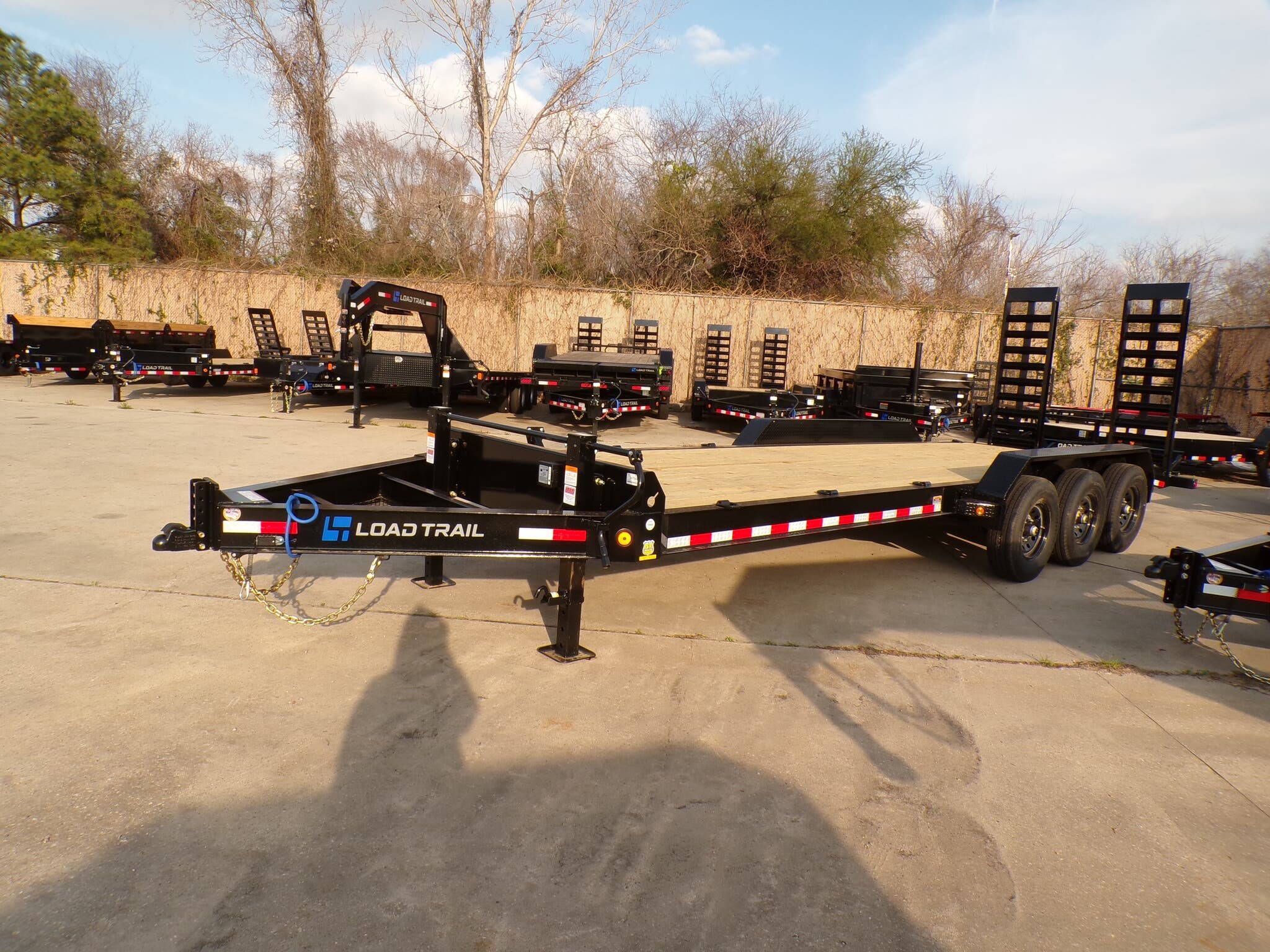 2025 Load Trail CB 83X24 Triple Axle Equipment Trailer 21K LB