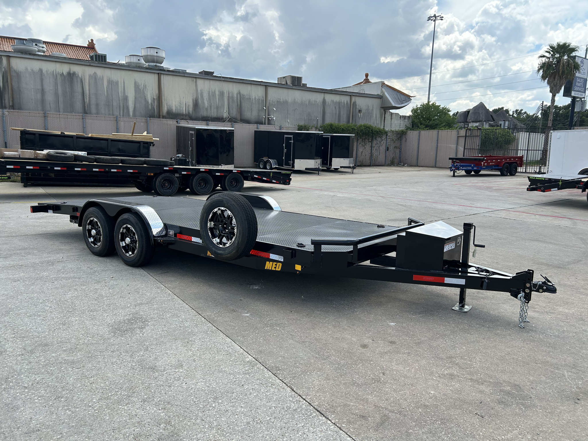 2025 Kearney Trailers, LLC 83X20 9.9k Steel Floor Car Hauler 10PLY