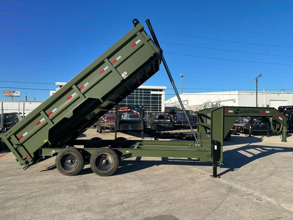 2026 Load Trail DG 83X16X3 Telescopic Gooseneck Dump Trailer 7GA 16K