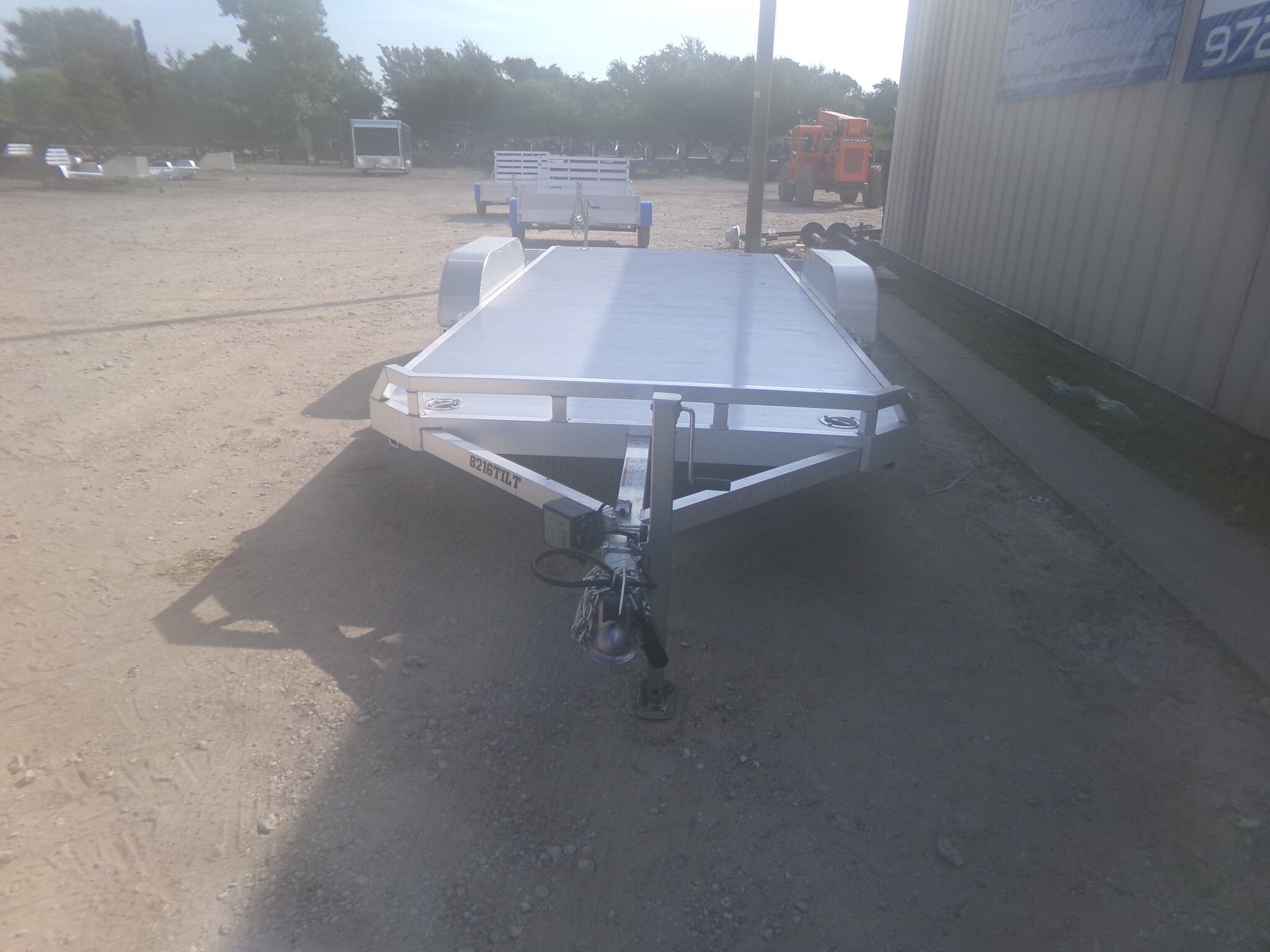 2025 Aluma 8216 Tilt 16' Aluminum Tiltbed Trailer