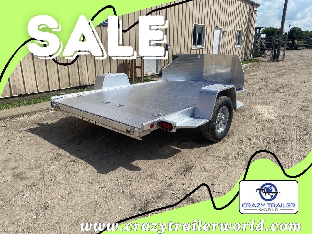 6x11 Motorcycle Trailer for sale | New Aluma MC210S-R Aluminum ...