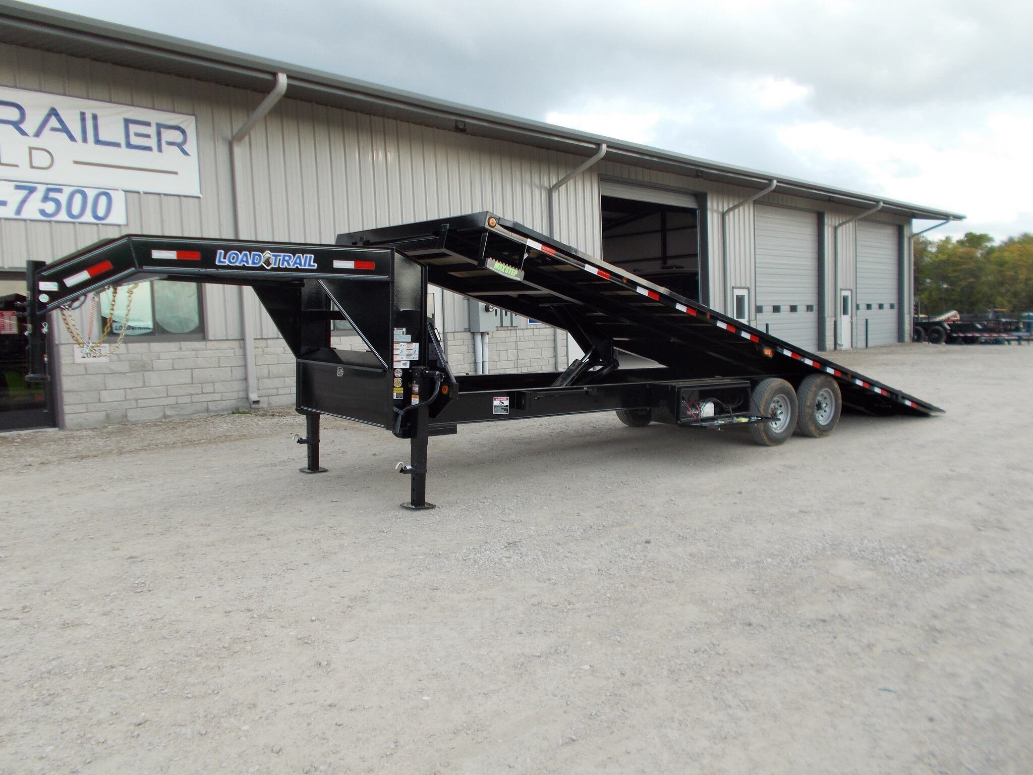 2023 Load Trail 102X28 Full Tilt Gooseneck Equipment Trailer 14K L