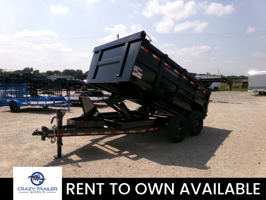 2023 DP Platinum Star 83X12 Tall Side Dump Trailer 14000 LB GVWR
