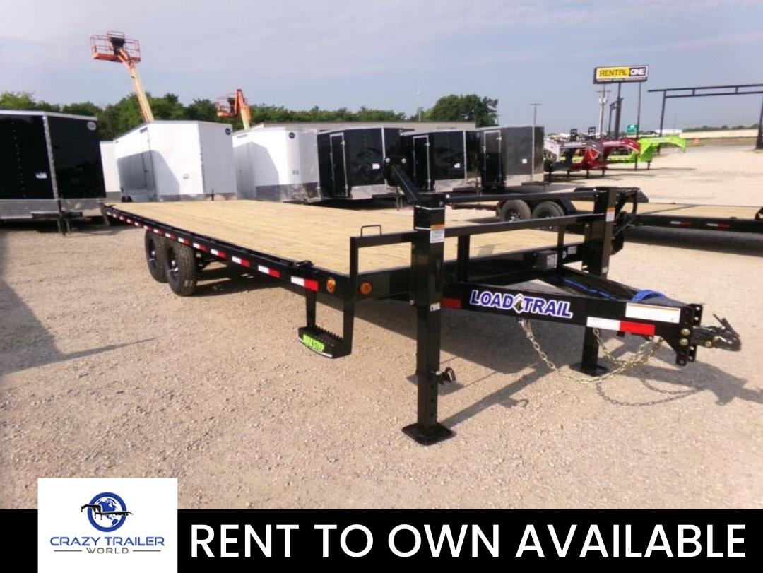 2024 Load Trail DK 102X24 Deckover Flatbed Equipment Trailer 14K