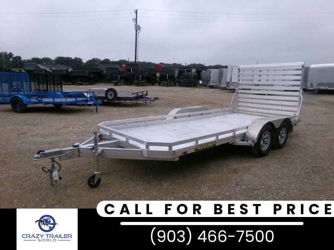 2023 Aluma 7816 16' Aluminum Utility Trailer