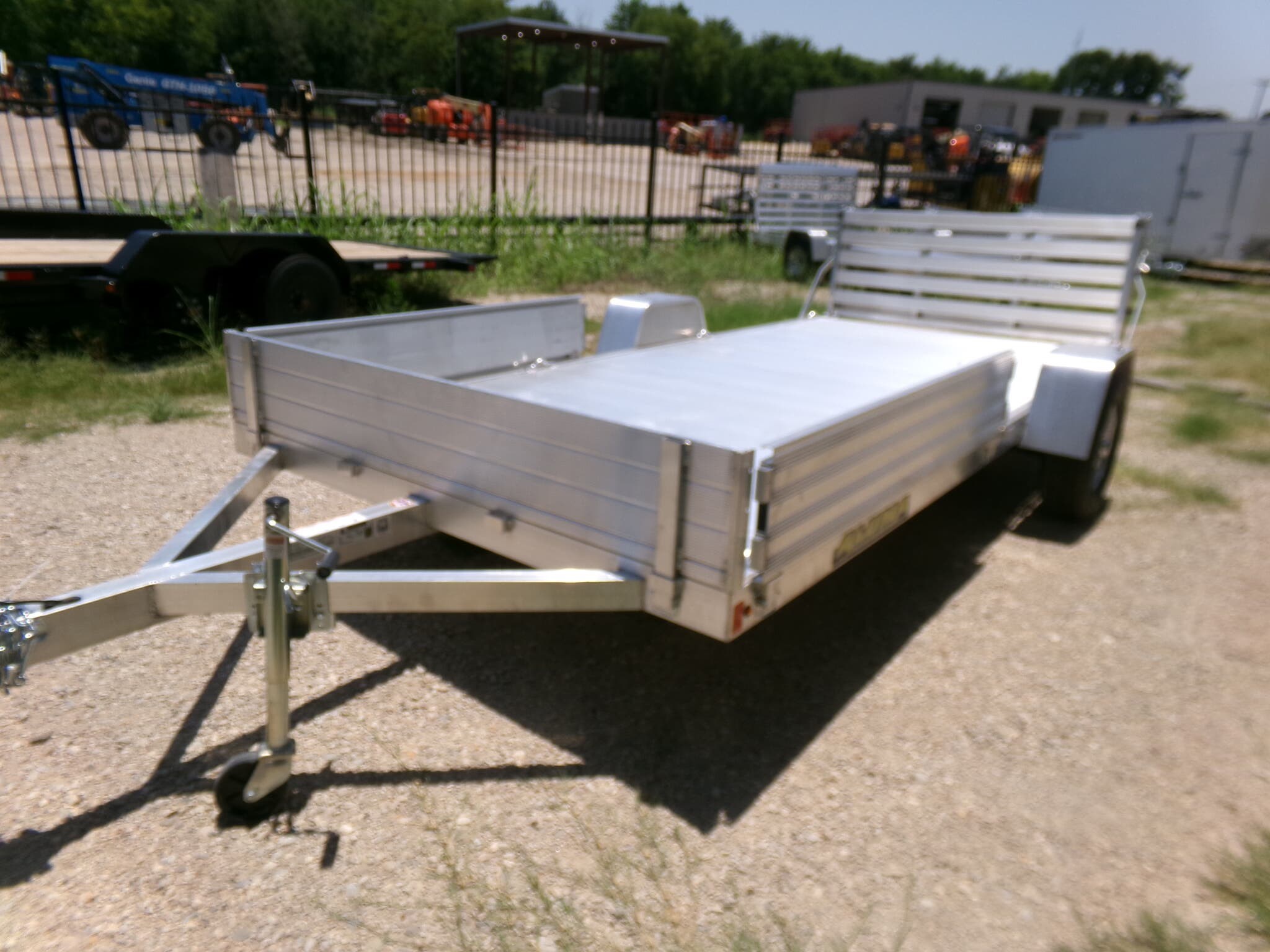 2023 Aluma 8114S-R-BT 14' Aluminum Utility Trailer