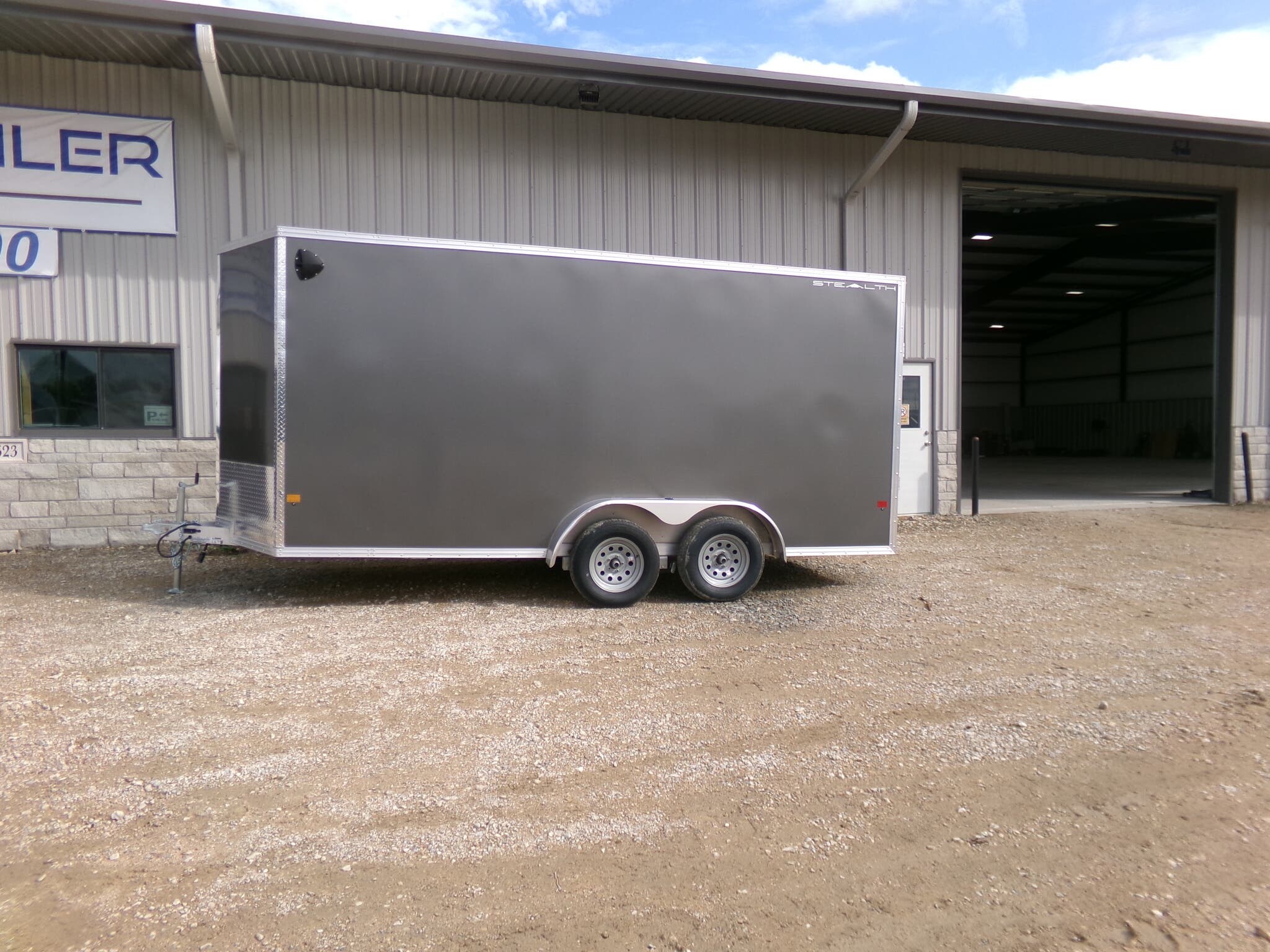 2023 7X16 Aluminum Enclosed Cargo Trailer W/ Etrack