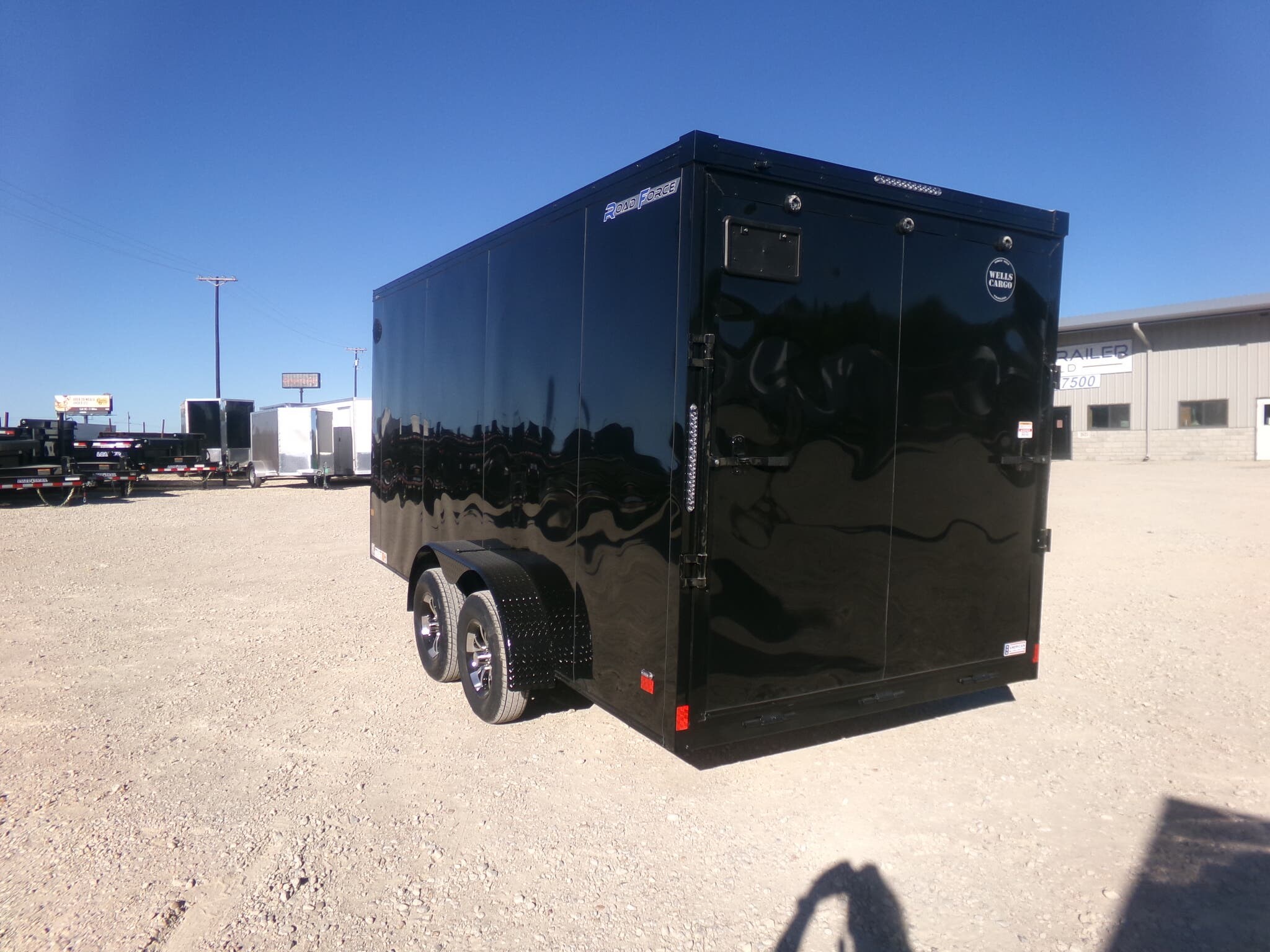 2024 Wells Cargo 7X16 Extra Tall Enclosed Trailer