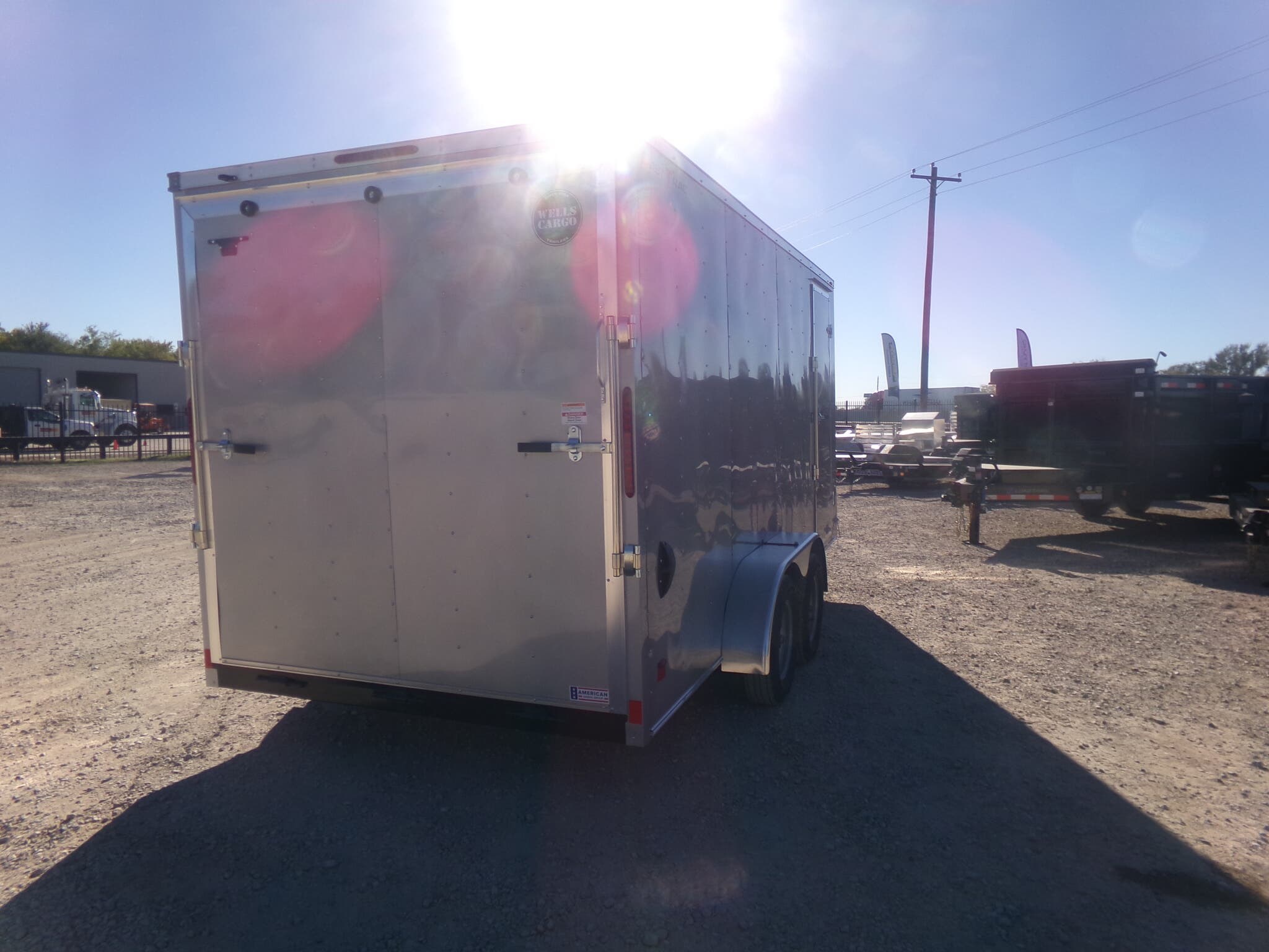 2024 Wells Cargo 7X16 Road Force Extra Tall Enclosed Cargo Trailer