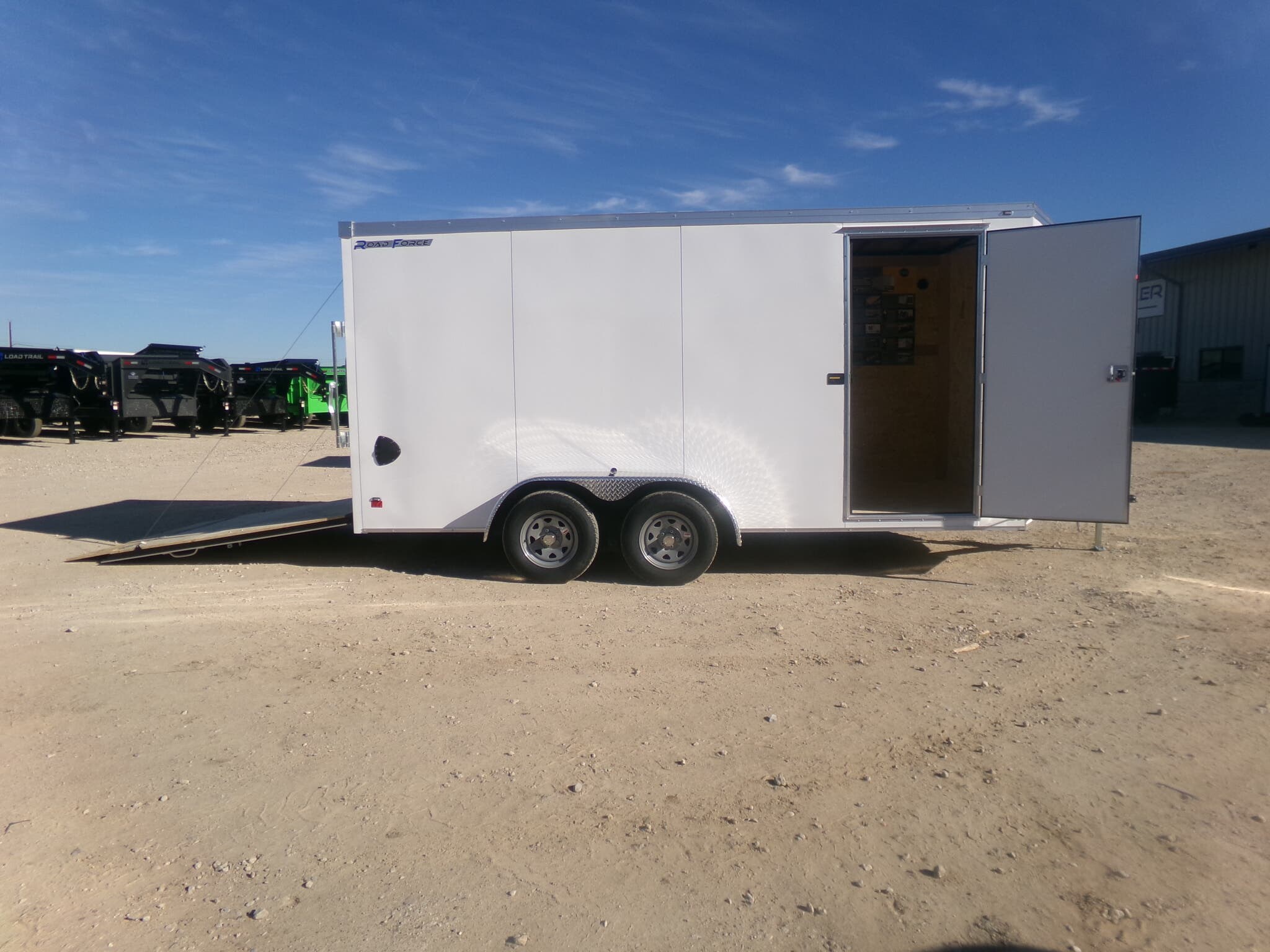 2024 Wells Cargo 7X16 Road Force Extra Tall Enclosed Cargo Trailer