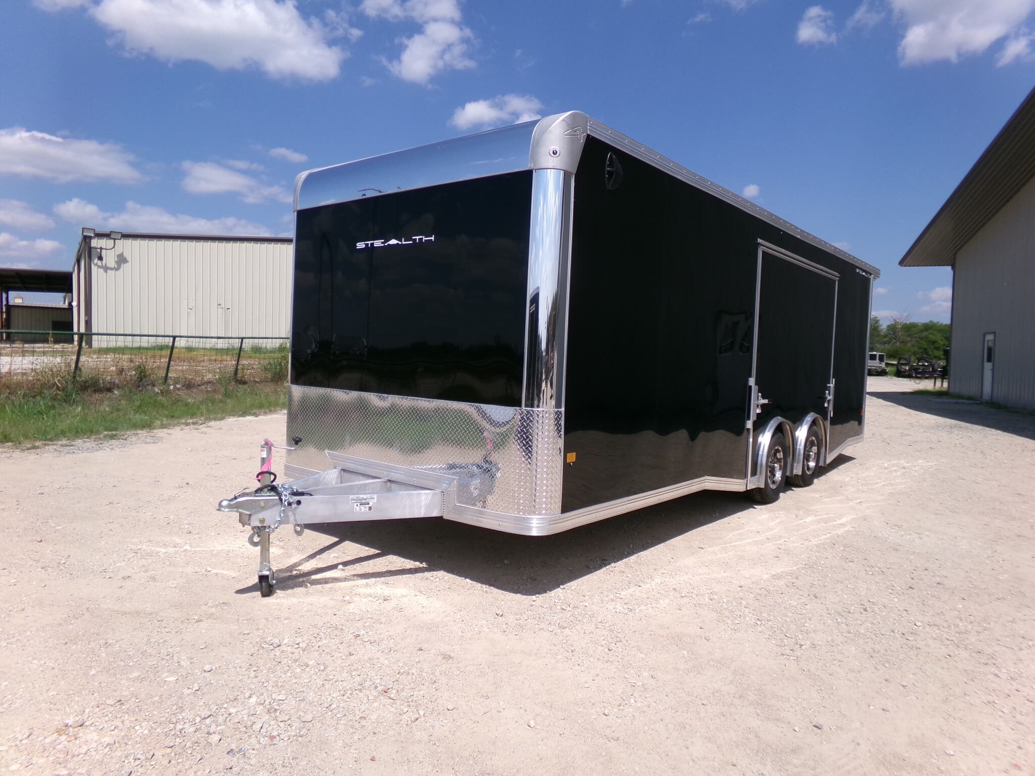 8x24 Cargo Trailer for sale | New Stealth 8.5X24 Car Hauler Enclosed ...