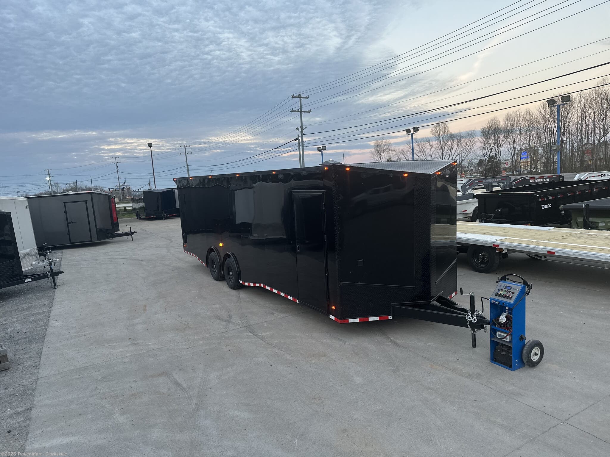 2023 High Country Cargo 8.5x28 Blacked Out 14K GVWR Spread Axles Wing