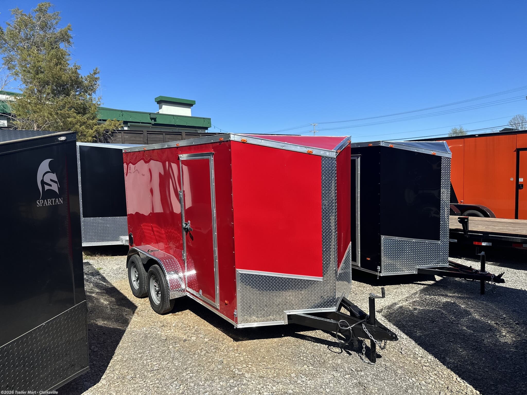2023 High Country Cargo 6X12TA2 ENCLOSED TRAILER TANDEM AXLE
