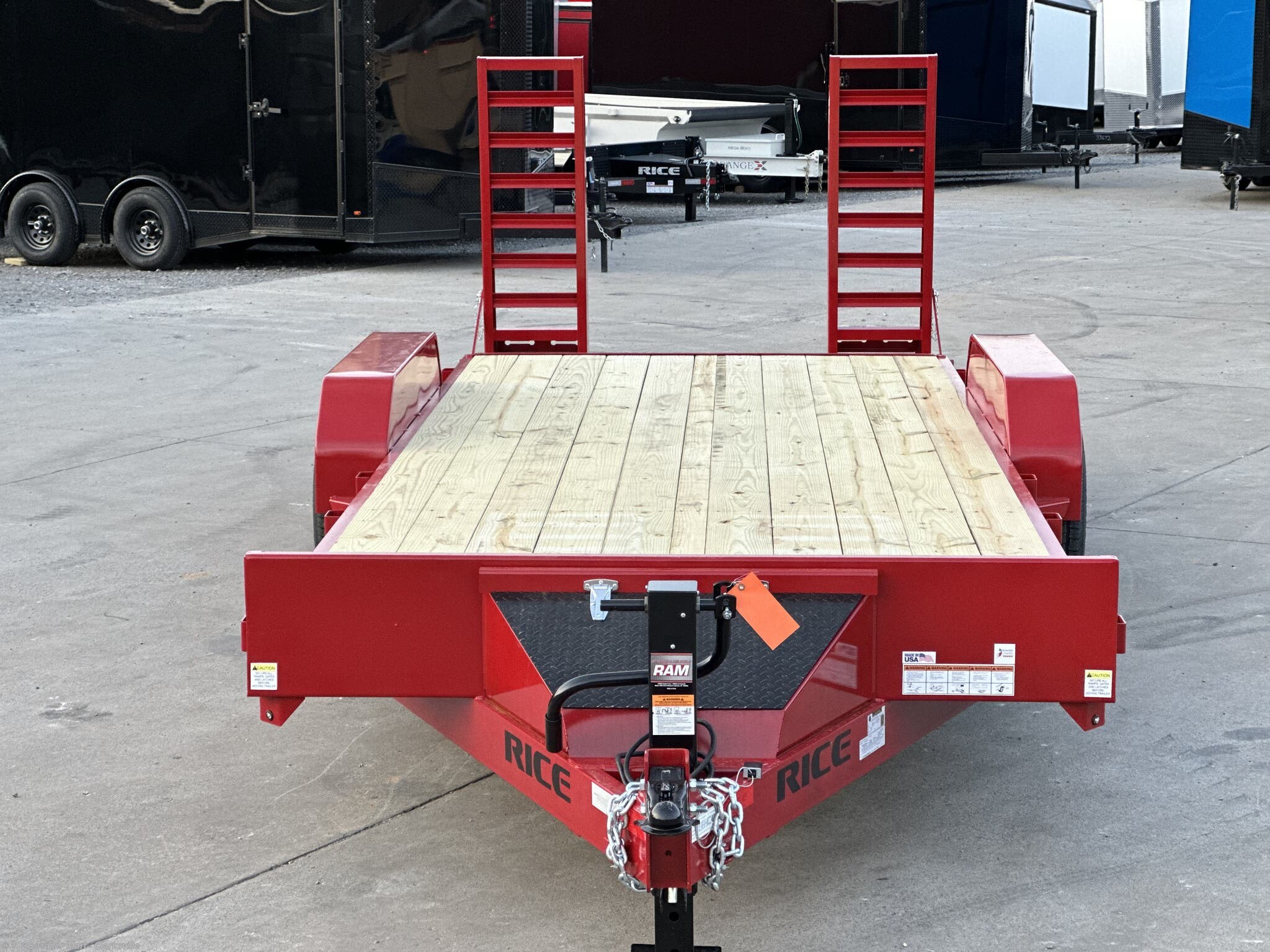 2023 Rice Trailers 82" X 20' 7TON Low Profile Flatbed Trailer