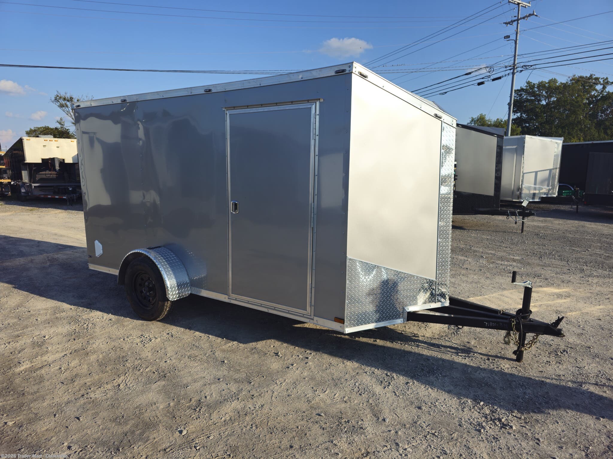 2023 Trailer Mart 6x12 Single Axle, Slope wedge, insulated