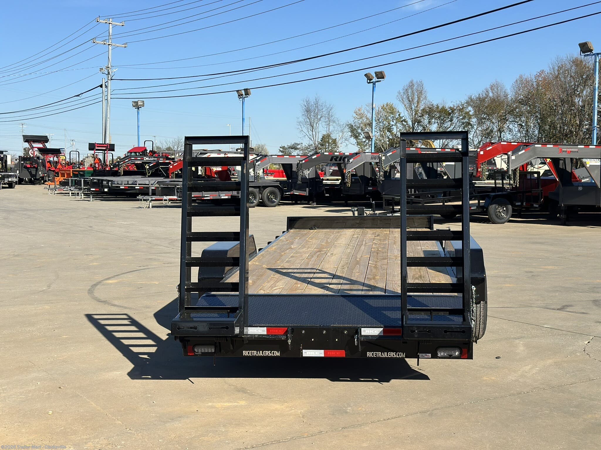 2023 Rice Trailers 22' 7TON Low Profile Flatbed Trailer