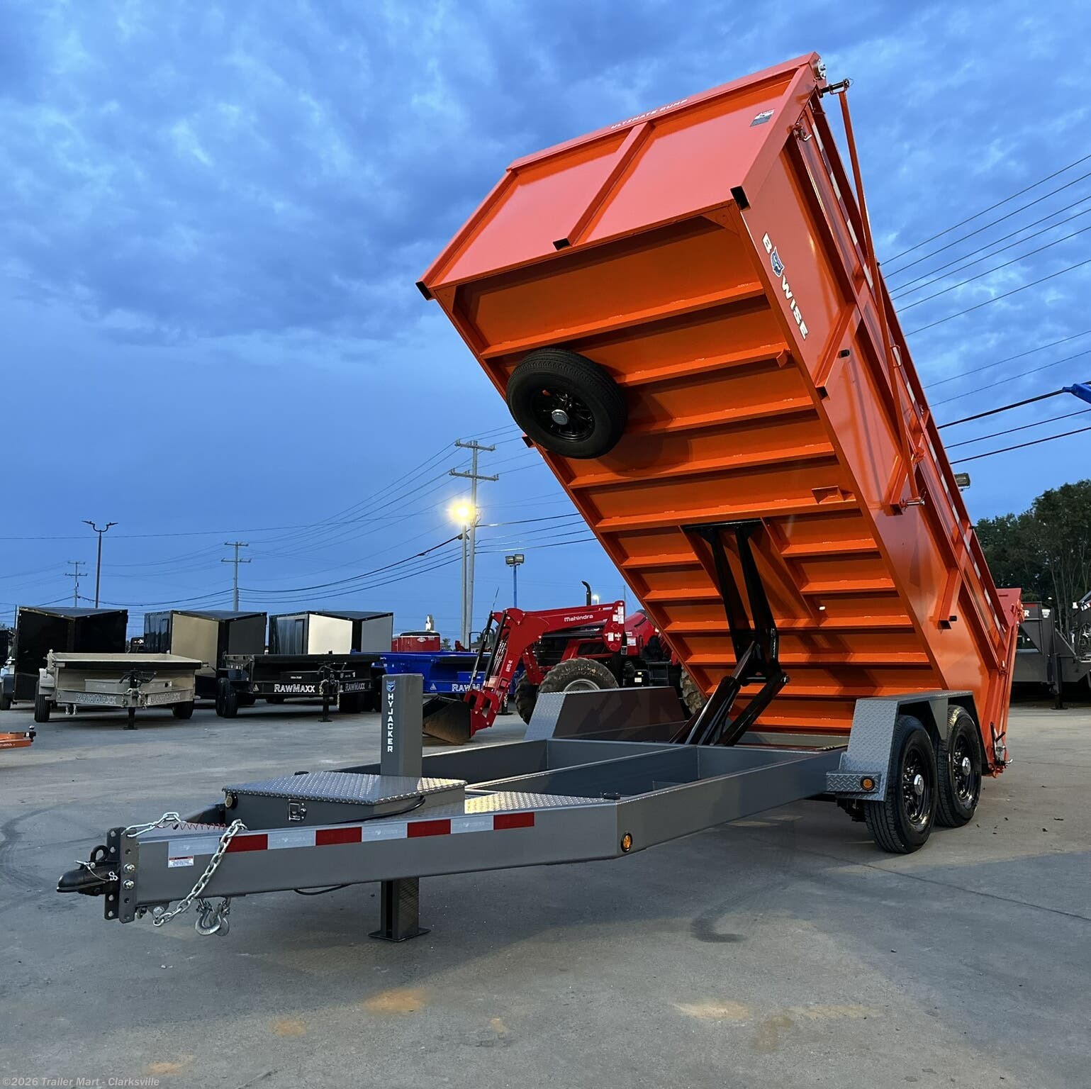2024 BWISE DU16-15 Brand New 7'x16' Ultimate Dump Trailer