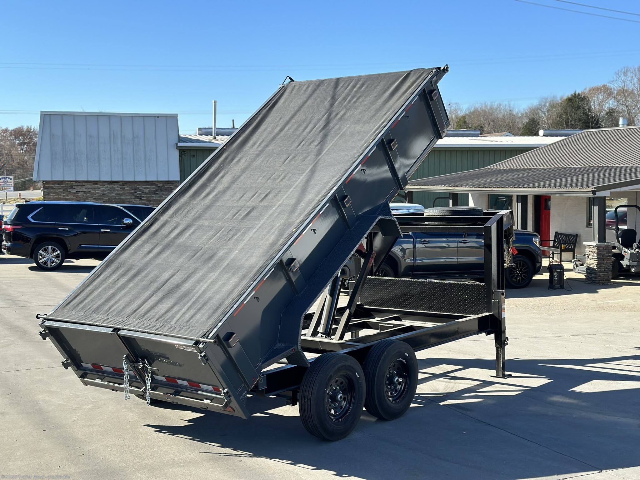 2023 Trailmaxx 7' x 14' 7Ton Gooseneck Dump