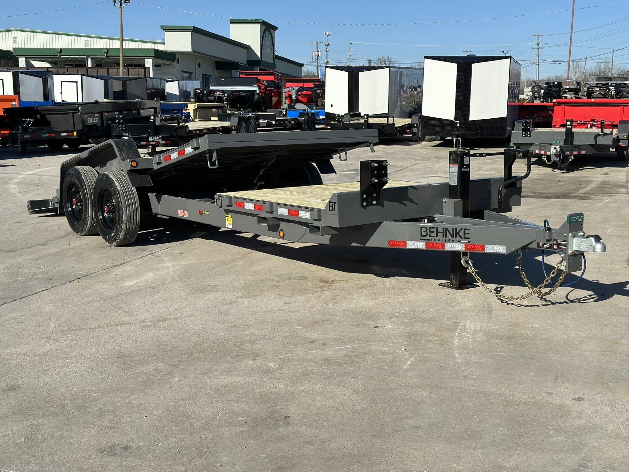 2024 Behnke Trailers 16+6 20K Tiltbed Equipment Trailer