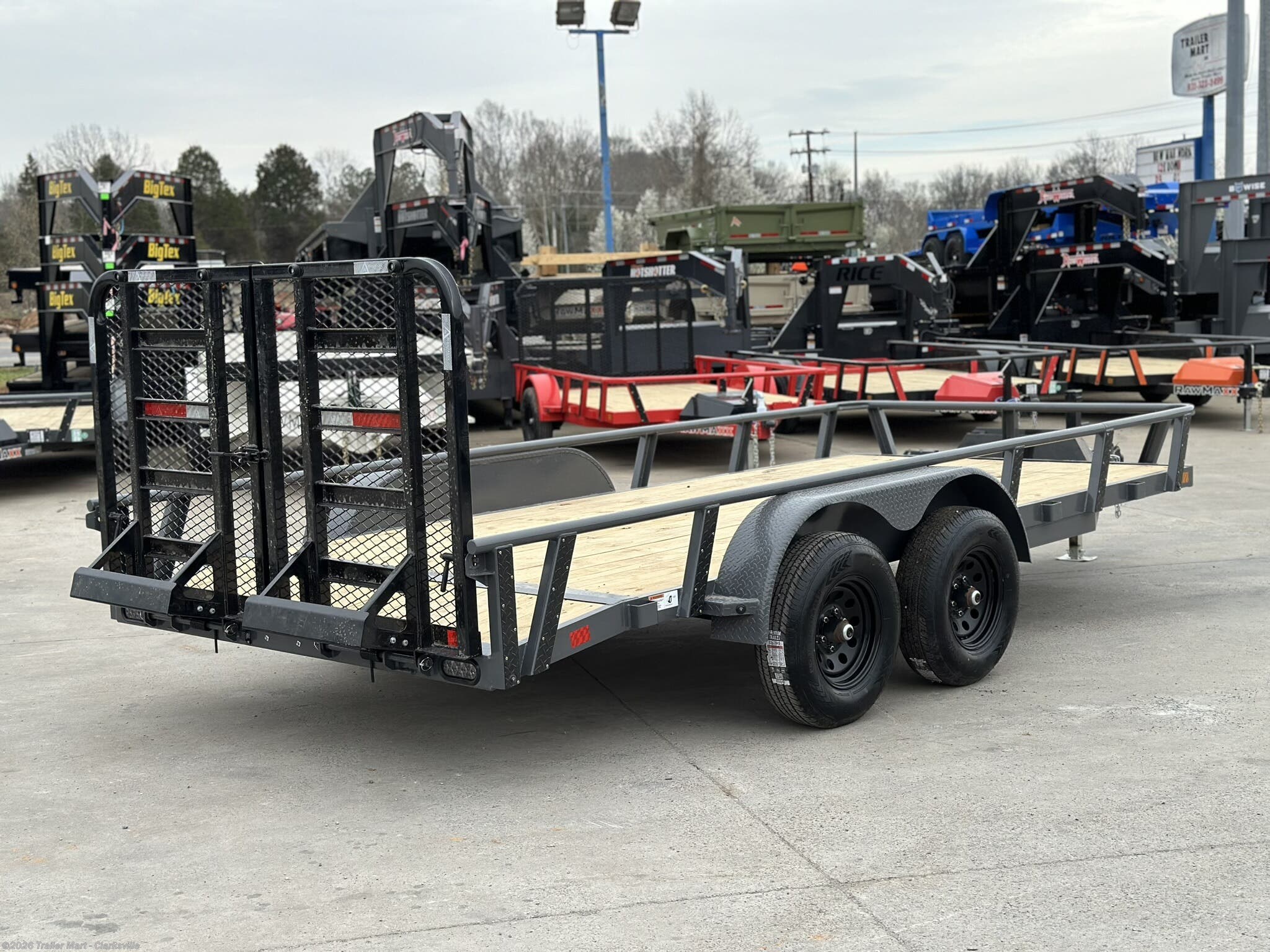 2025 RawMaxx 7x16 UTX 10K Utility Trailer
