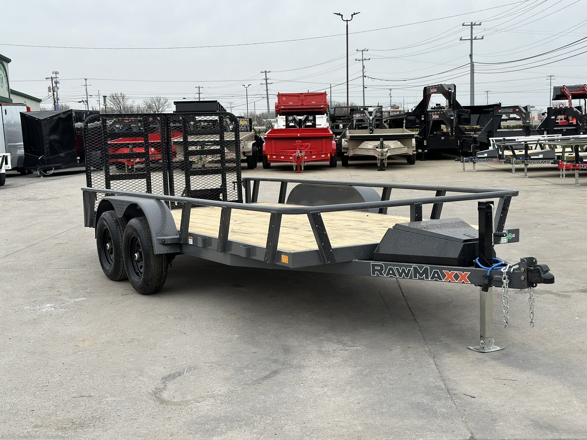 2025 RawMaxx 7x16 UTX 10K Utility Trailer