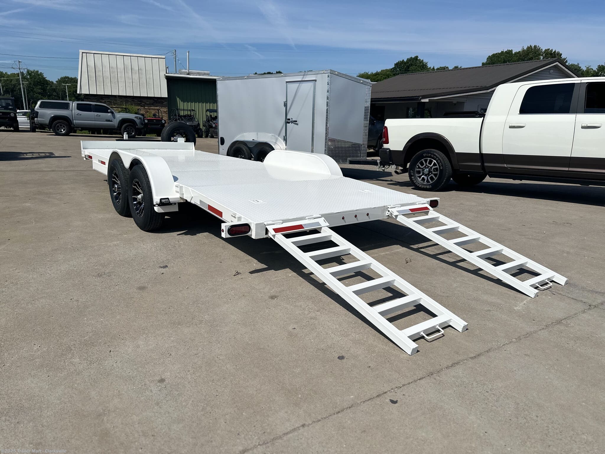 8x20 Car Hauler Trailer for sale | New Davidson Trailers 20' Steel Deck ...