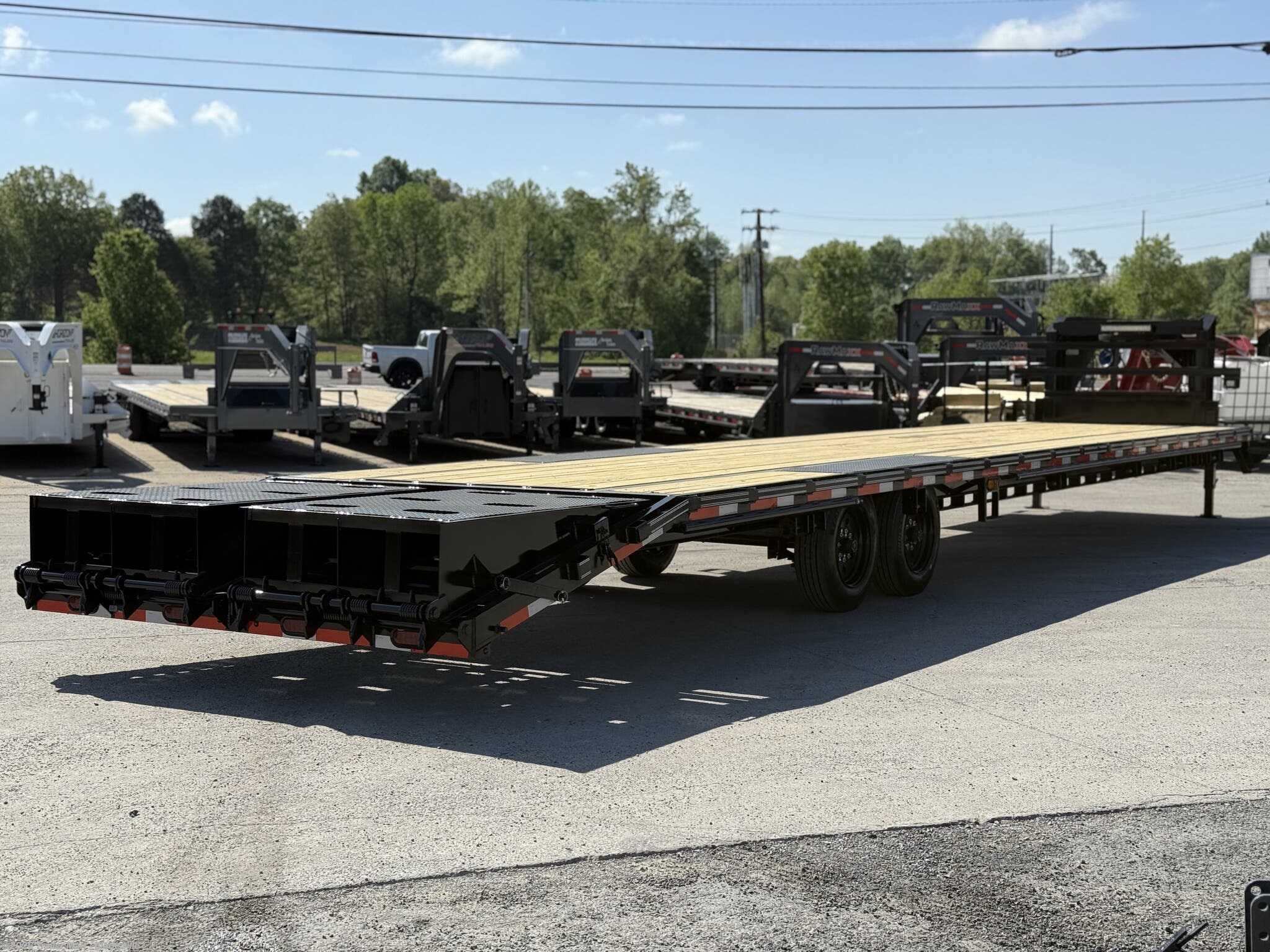 8x40 Hotshot Trailer for sale | New Davidson Trailers 35+5 16GN Hotshot ...