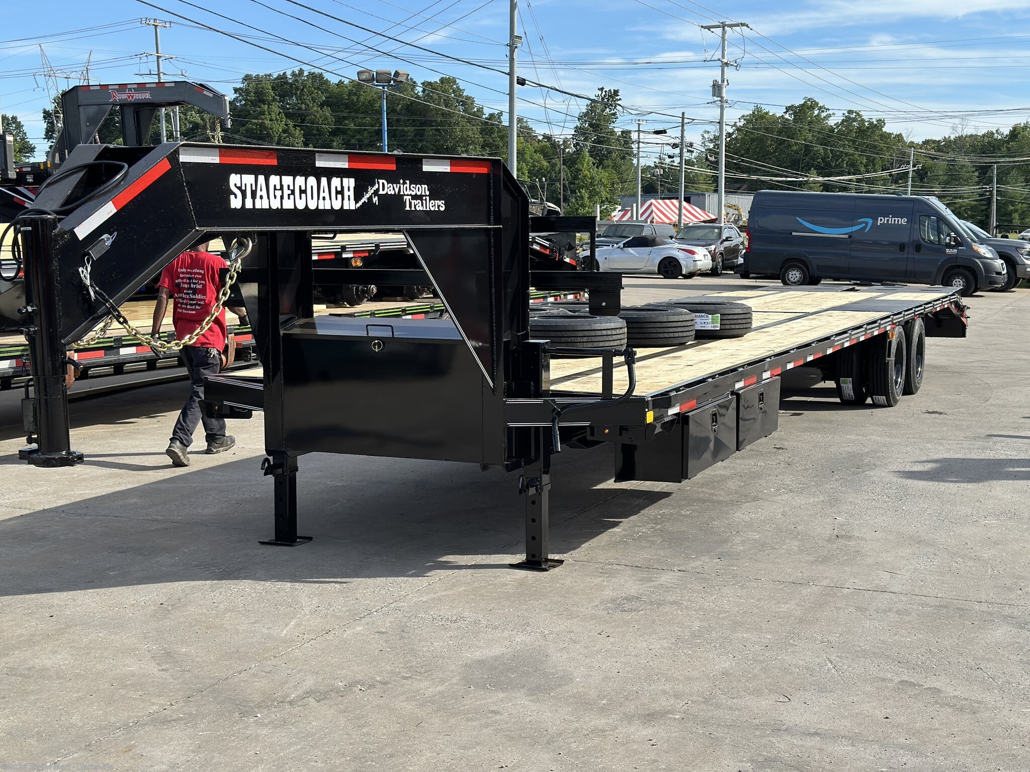 8x40 Hotshot Trailer for sale | New Davidson Trailers 35+5 25GN Hotshot ...