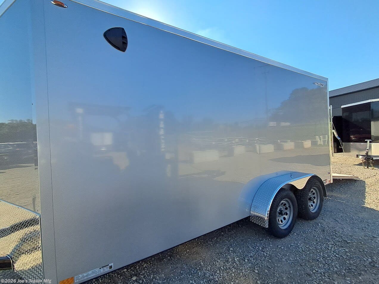 7x18 Cargo Trailer for sale | New Legend Trailers Cyclone Steel V-Nose ...
