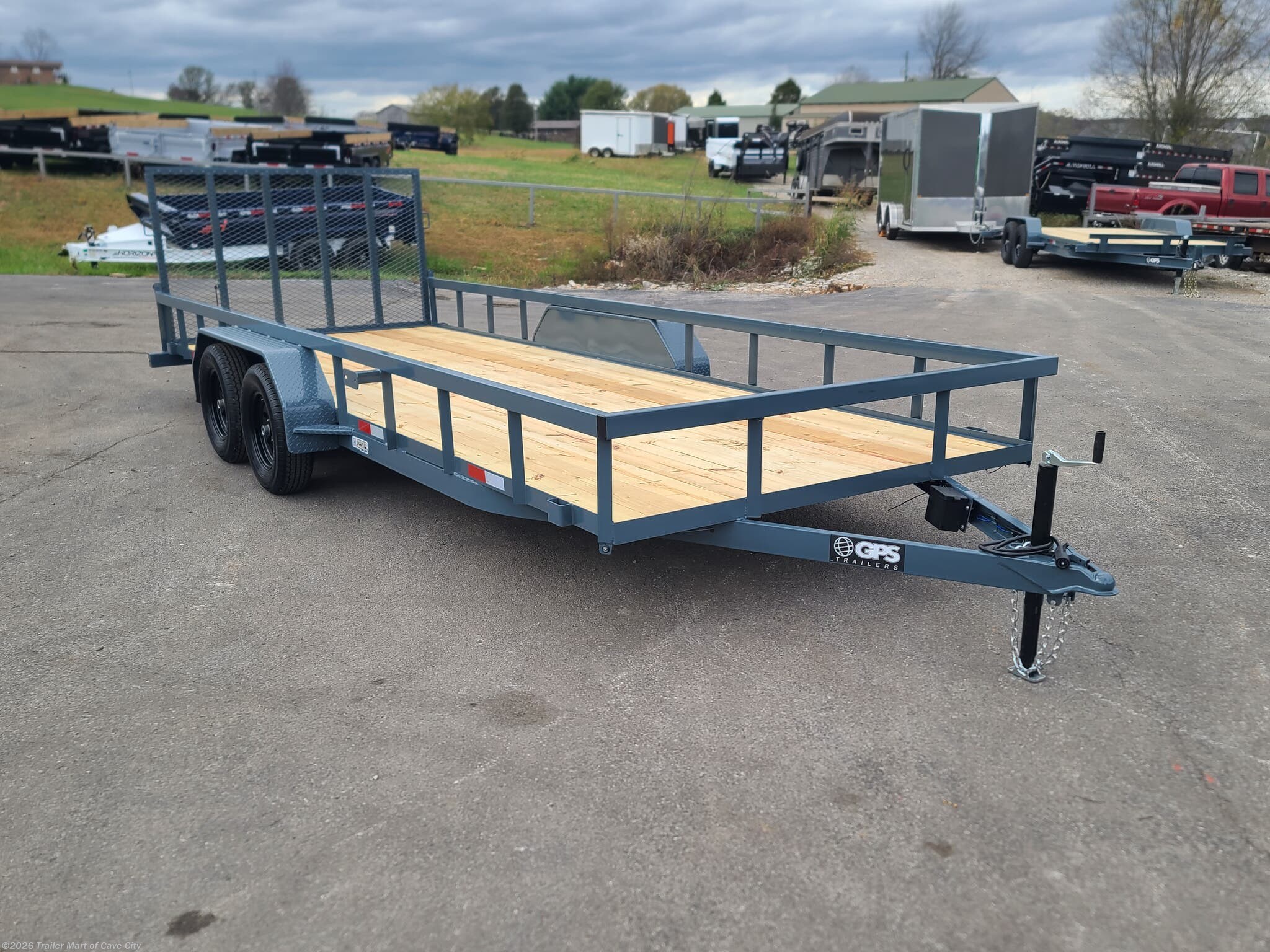 2025 GPS Trailers GTT 7X20 7K Utility Trailer